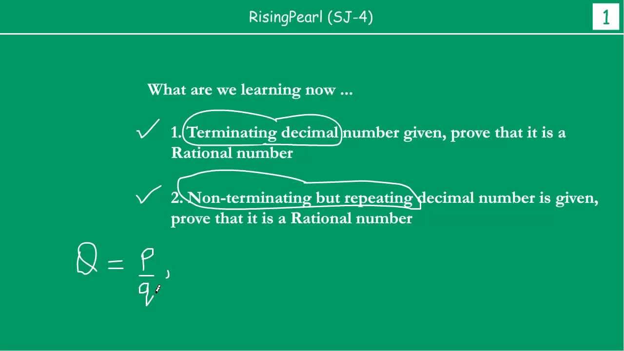 How To Convert Decimal Numbers To Rational Numbers 1 Of 4 YouTube How To Convert Decimal Numbers To Rational Numbers 1 Of 4 YouTube
