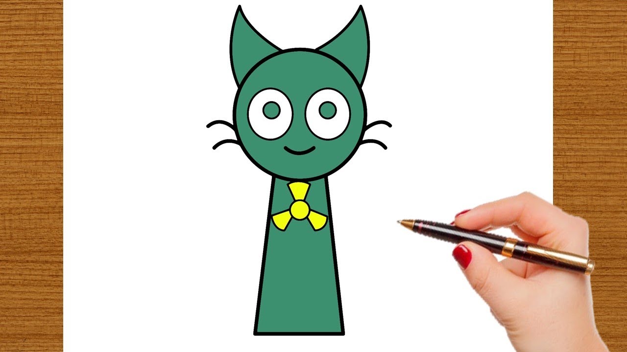 how to draw OC Obj, Sprunki - YouTube