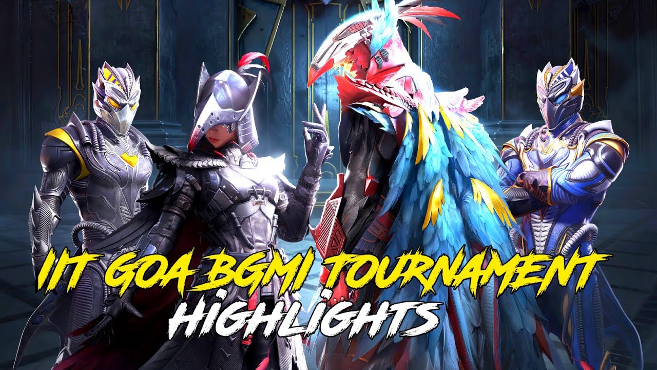 IIT GOA OFFICIAL BGMi TOURNAMENT HIGHLIGHTS 🔥 ESPORTS TOURNAMENT IN IIT ...