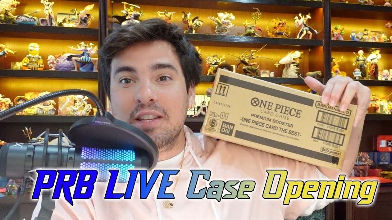 PRB Case Opening - LIVE - One Piece Card Game - YouTube