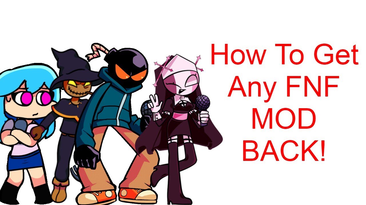 How To Get Any Old FNF Mod Back - YouTube