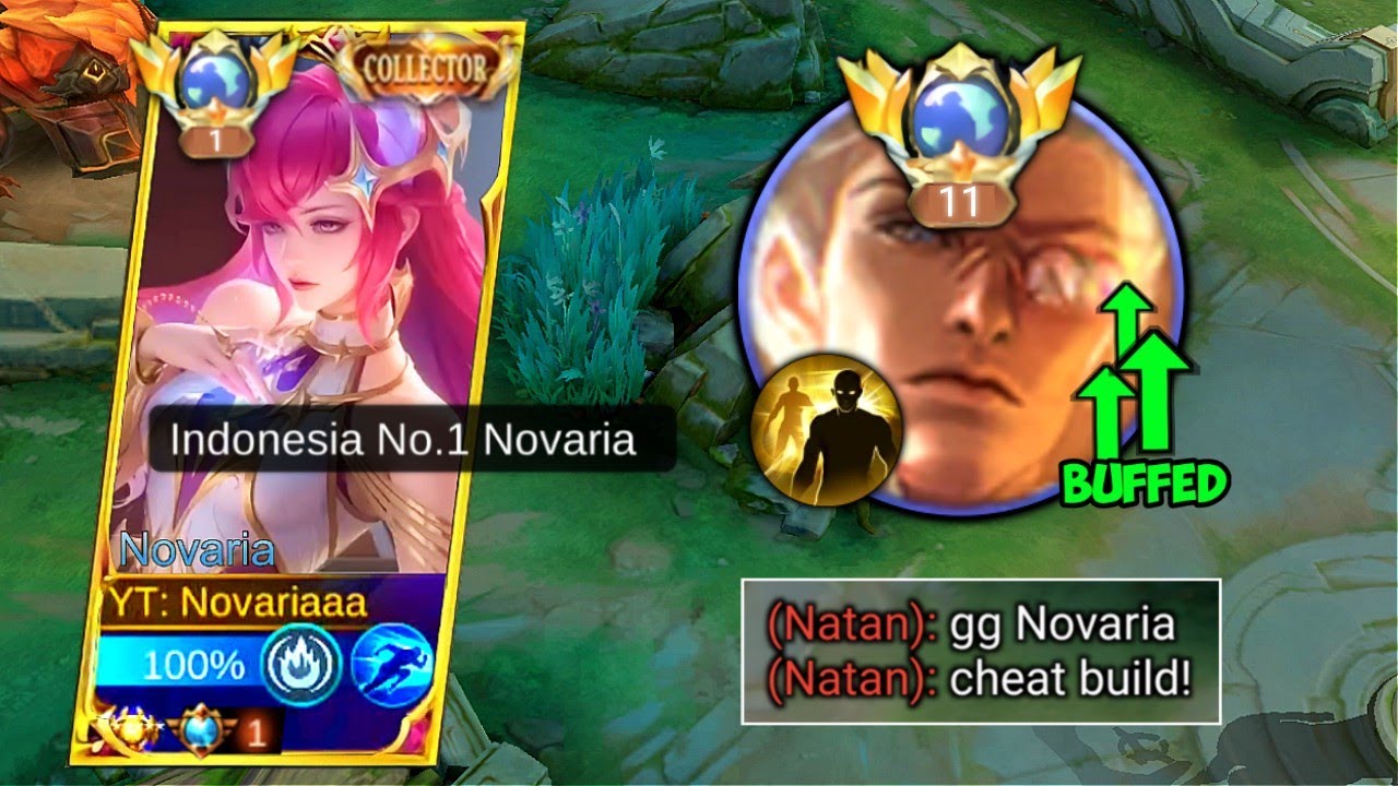 NOVARIA BUILD 2024 COUNTER META HERO NATAN! | NOVARIA USER MUST TRY ...