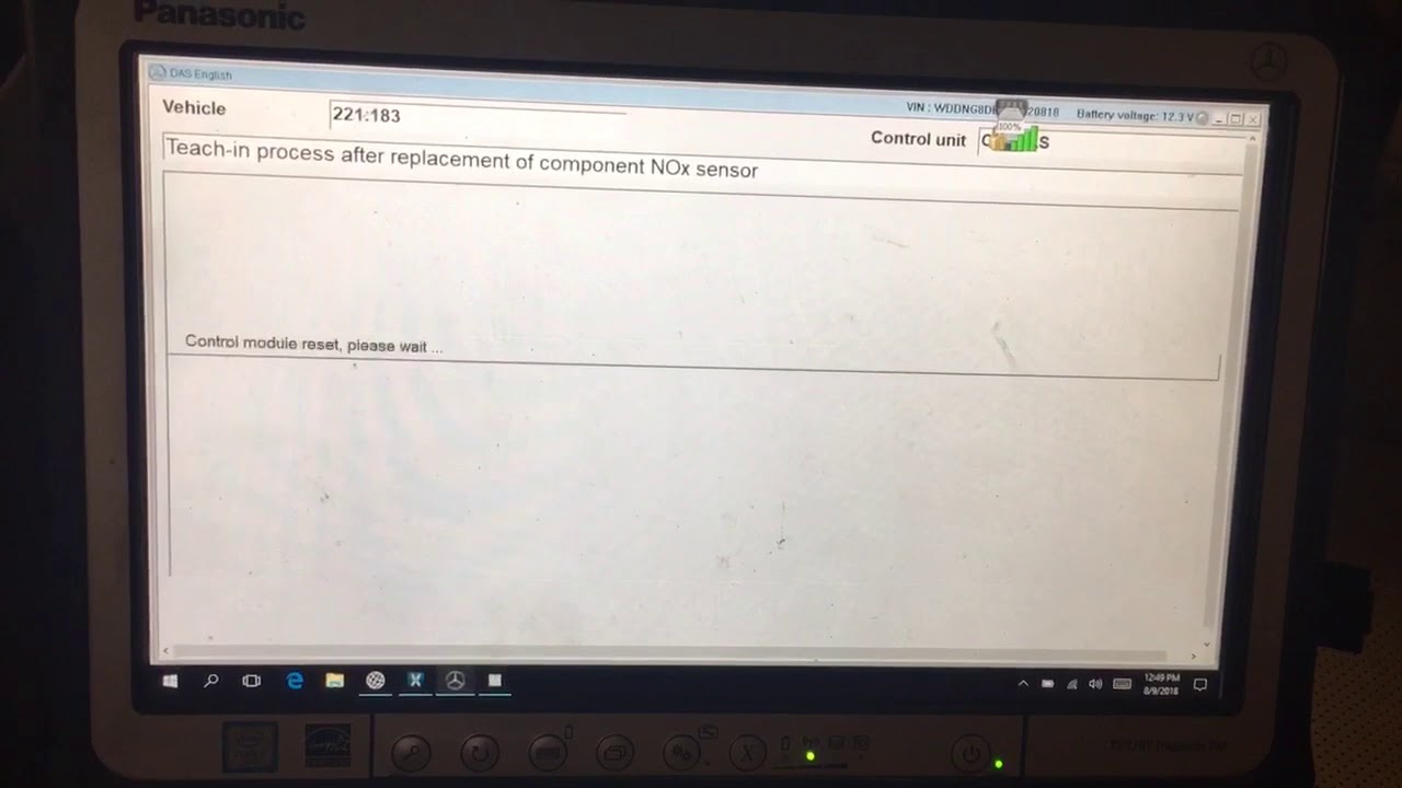 Mercedes NOX Sensor Replacement- Part 3 **Final Step Important** - YouTube