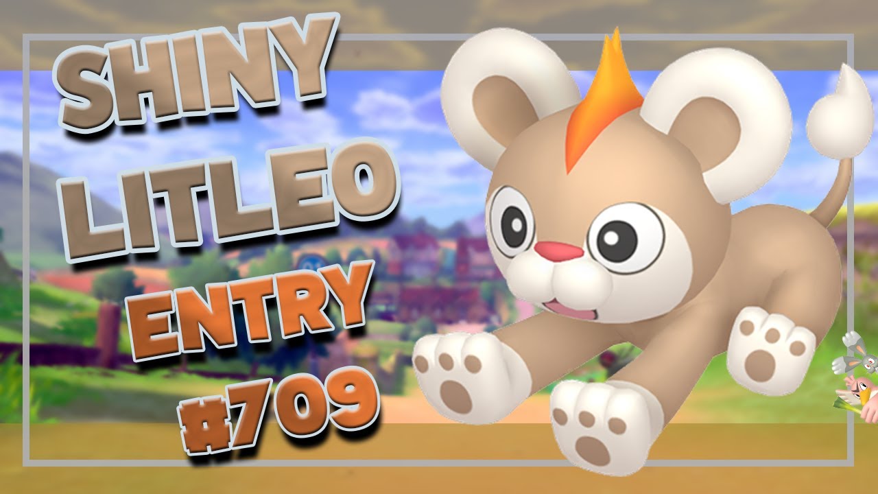 All 3 phases for shiny Litleo from XY RE! Shiny Living Dex #709! - YouTube