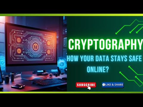 How your Data stays safe Online?|| Cryptography💻🪙 - YouTube