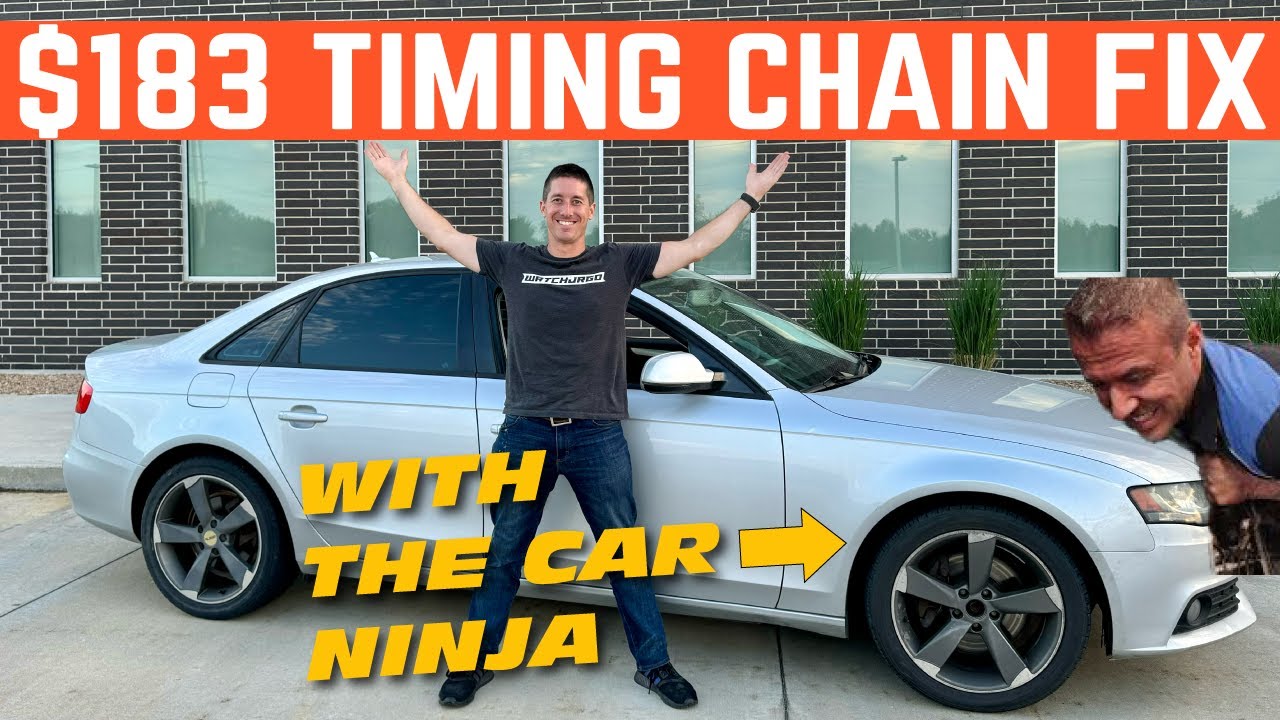 We Completely FIXED My Audi A4 TIMING CHAINS For ONLY $183 with ...