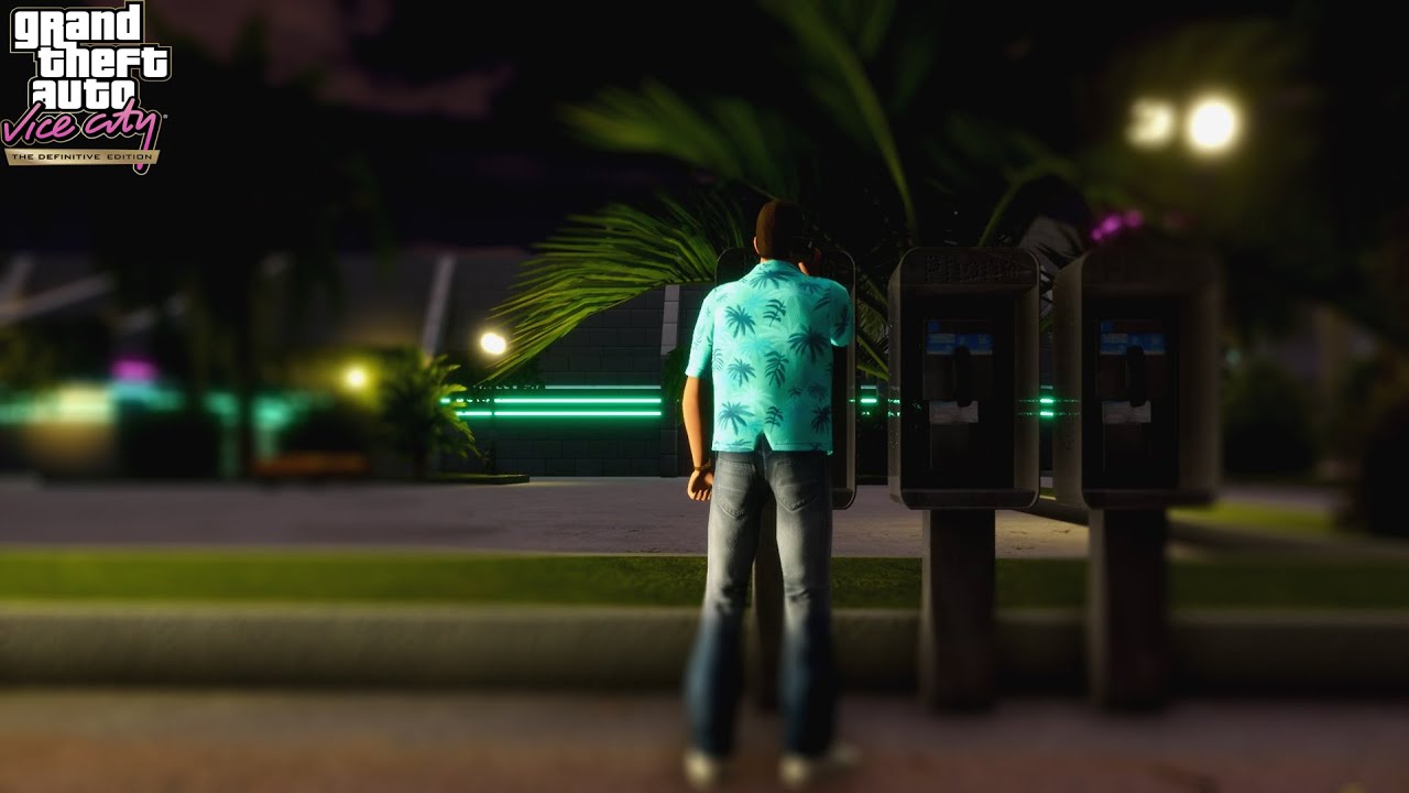 Grand Theft Auto Vice City Definitive Edition The Phone Call Mission # ...
