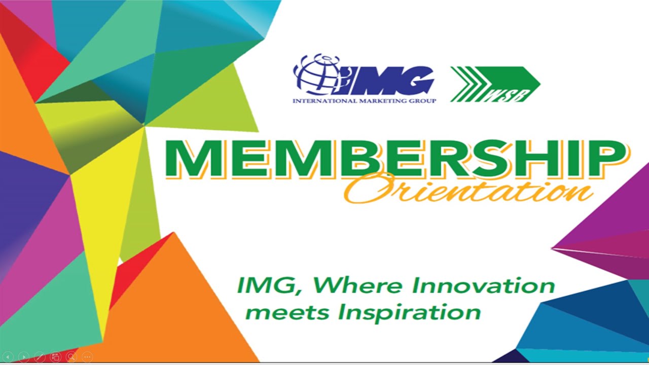 IMG Membership Orientation - YouTube