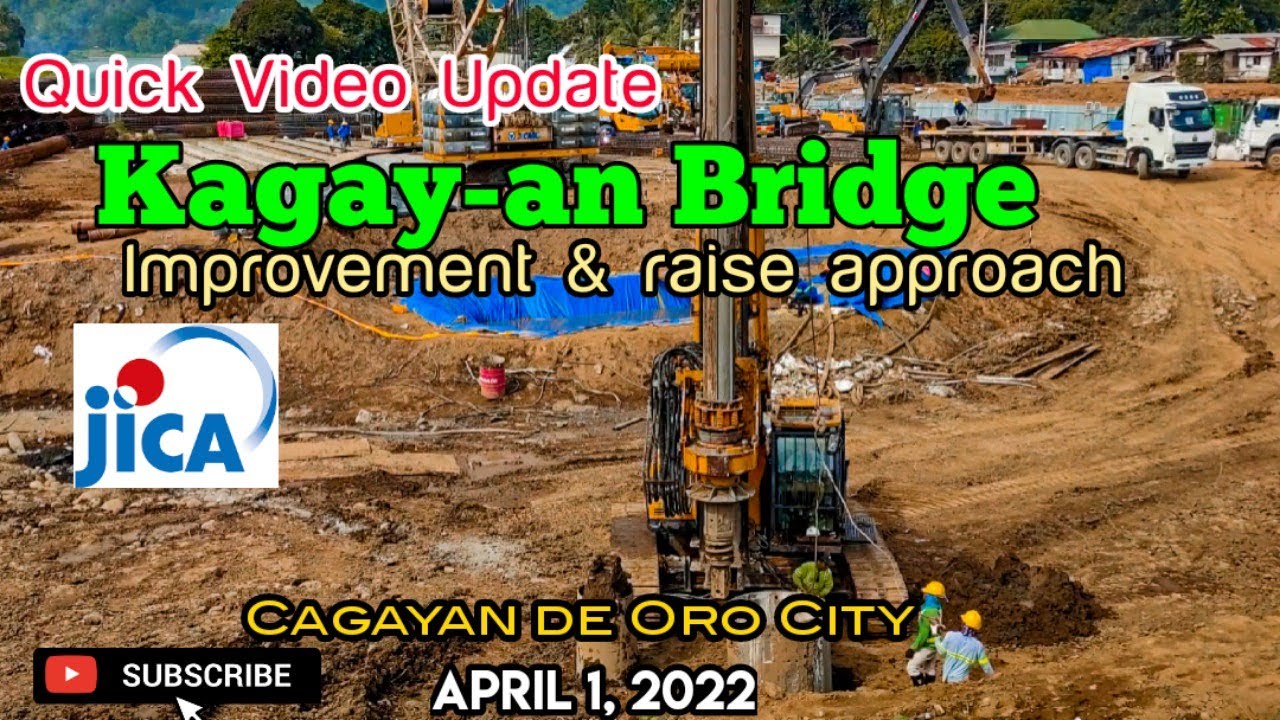 Quick video update: JICA | Kagay-an Bridge - improvement & raise ...