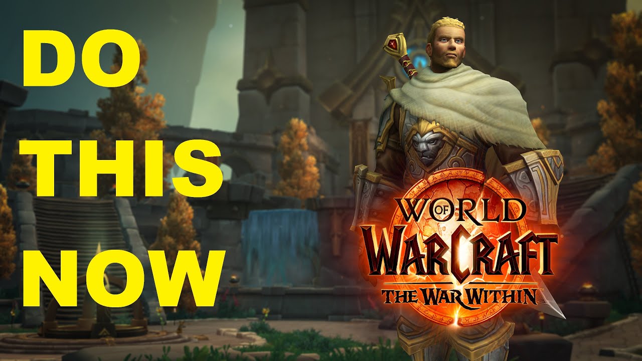How to Prep your Character for Warcraft The War Within - YouTube