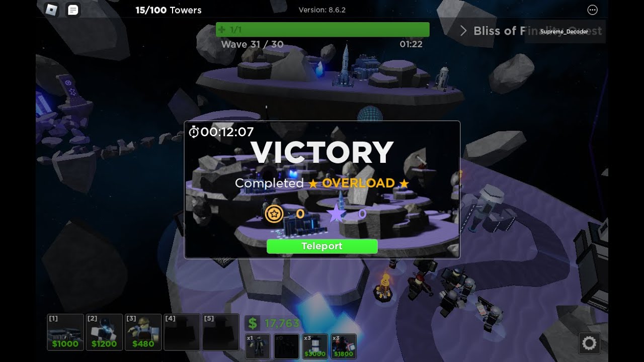 [Tower Blitz] Overload Challenge [Likely Outdated as of 4/12/23] - YouTube