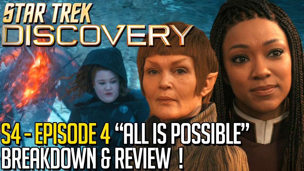 Star Trek Discovery Season 4 Episode 4 - Breakdown & Review! - YouTube
