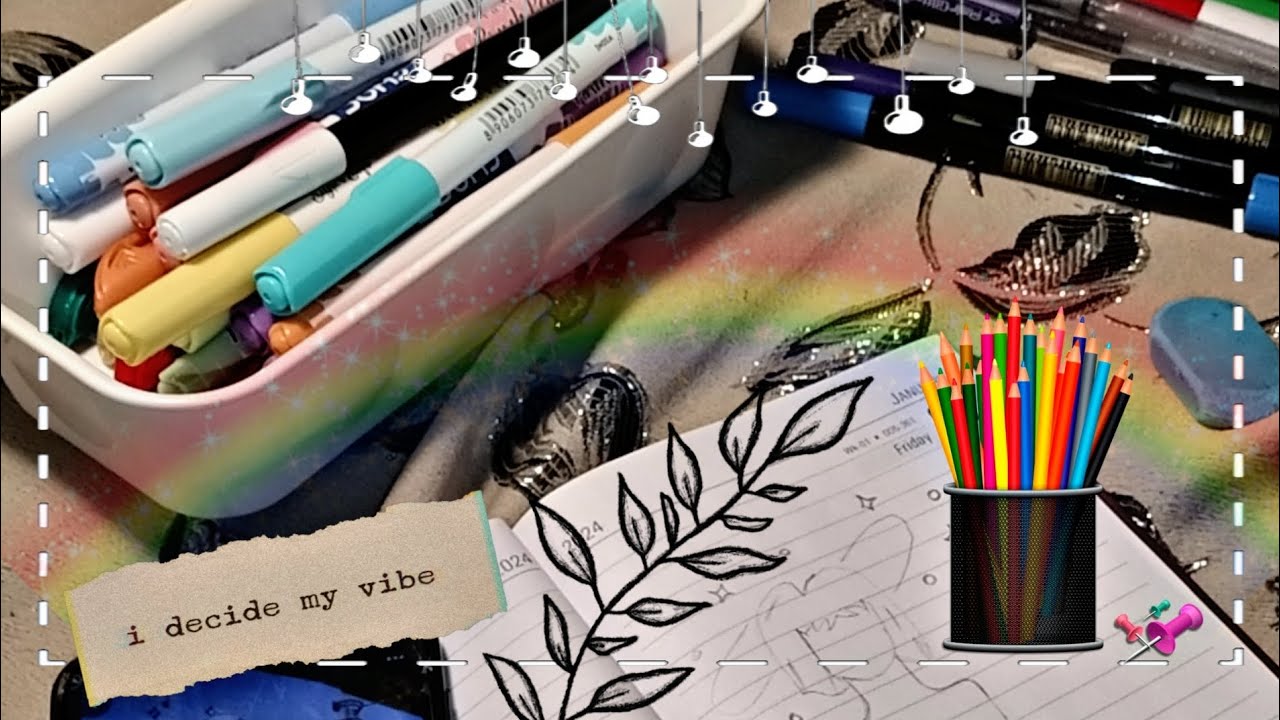 My Simple Art/Drawing ~ My Cozy time's 🍂 - YouTube