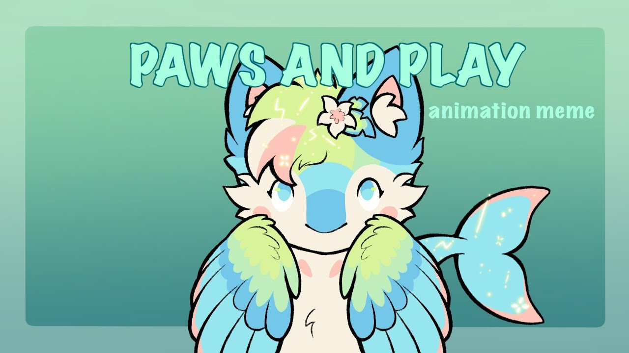 Paws and play - animation meme [tw blood] - YouTube