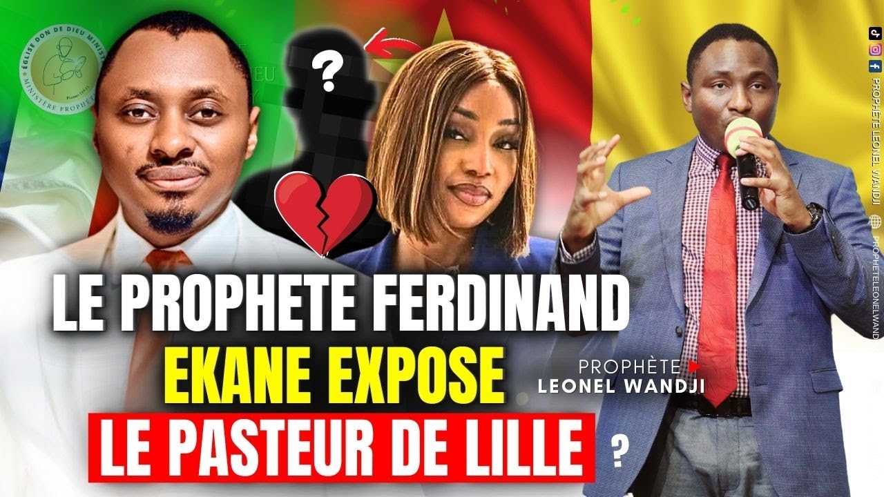 LE PROPHÈTE FERDINAND EKANE EXPOSE LE PASTEUR DE LILLE 🇫🇷? JOURS DE JEÛNE 1/3.Prophète Leonel ...