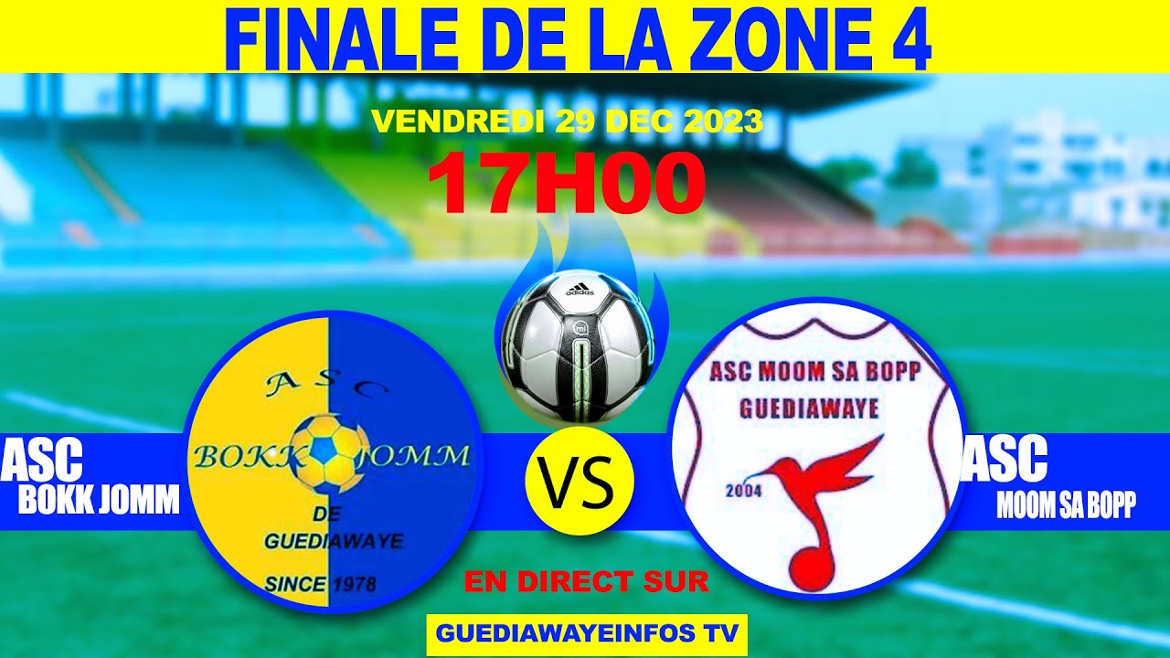 DIRECT NEVETANE GUEDIAWAYE FINALE ZONE 4 2023 / ASC BOKK JOOM VS ASC ...