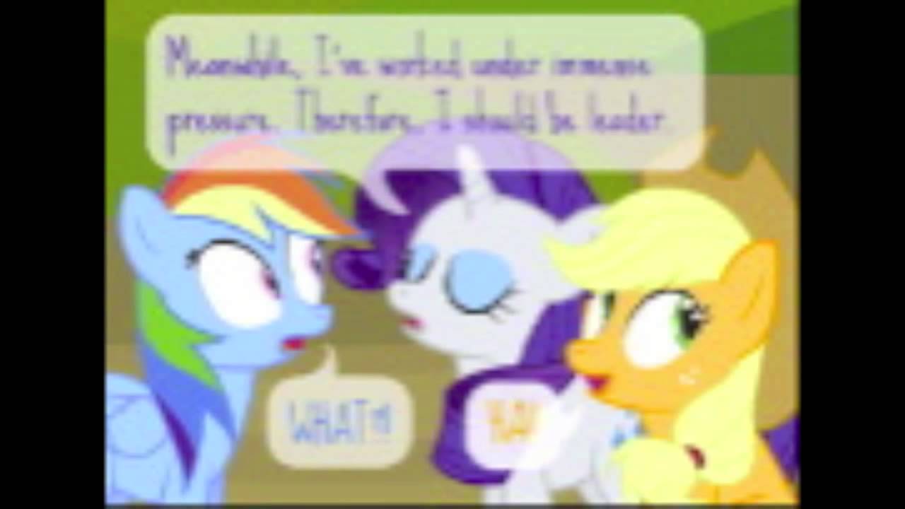 "Power Struggle" (Colt Version) MLP comic dub - YouTube