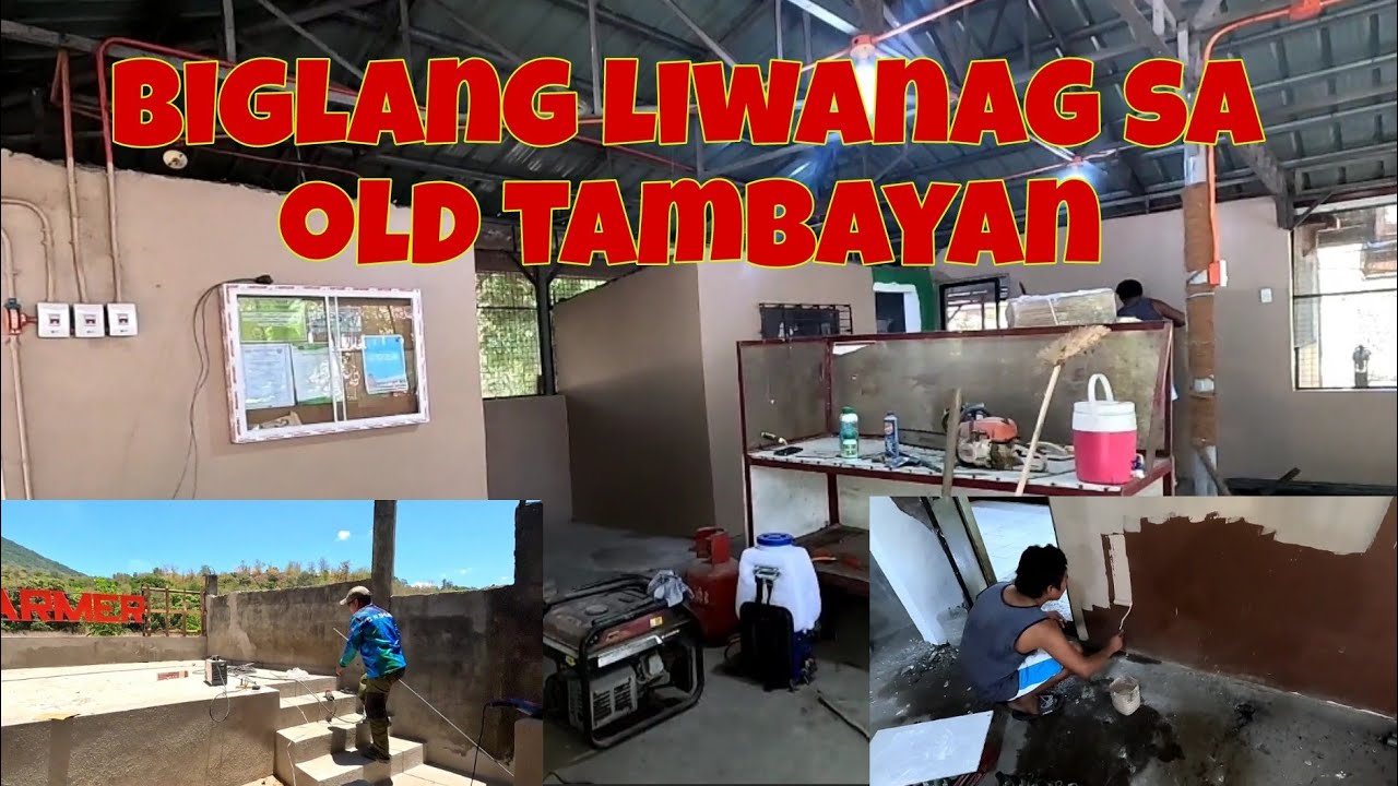 Napinturahan na ang old tambayan | May additional design para sa open ...