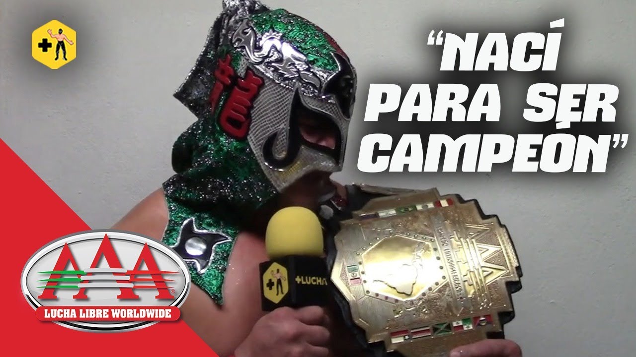 Octagón Jr.: "Este Campeonato es el más grande que he portado, lo ...