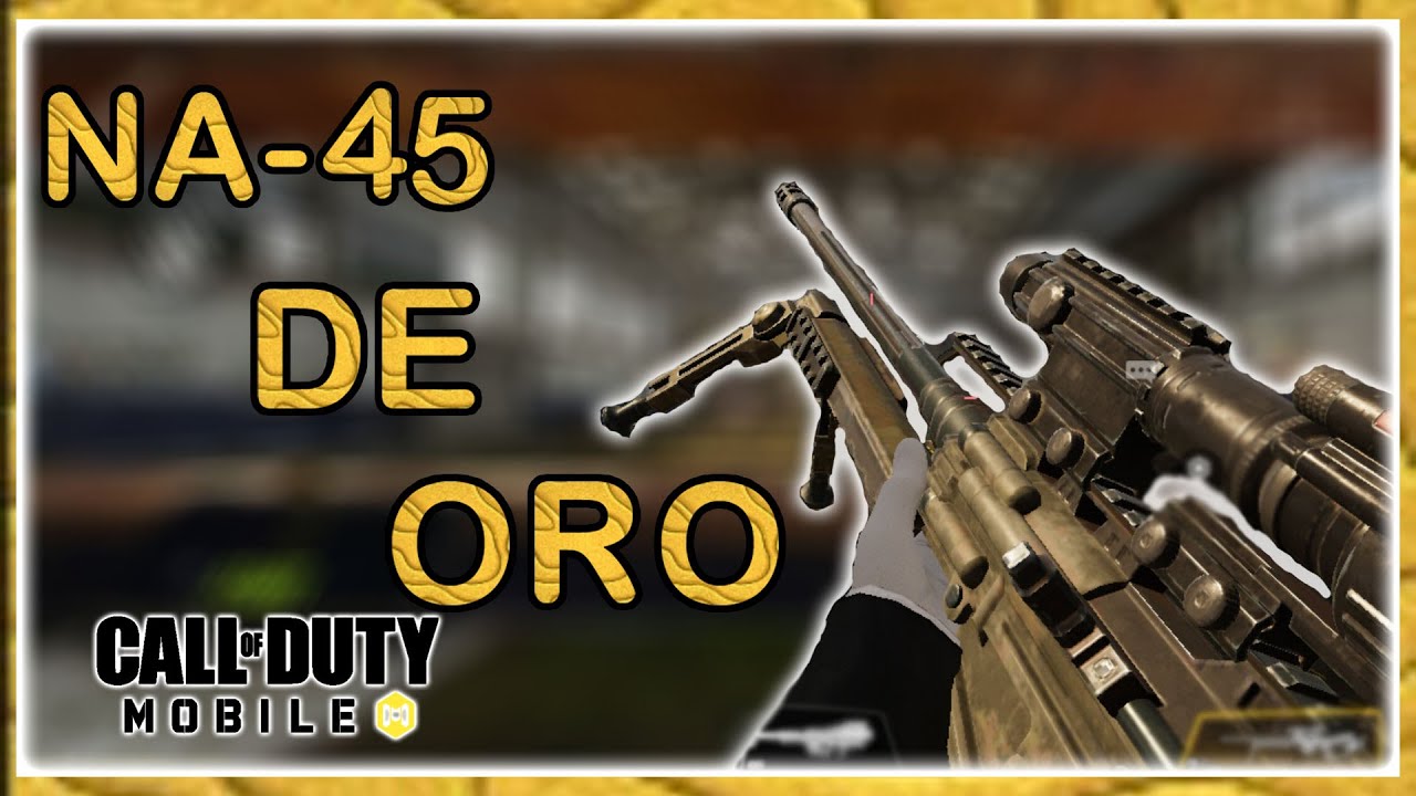 Este Sniper Me Dejo Calvo Oro En El Na-45 Call Of Duty Mobile - YouTube
