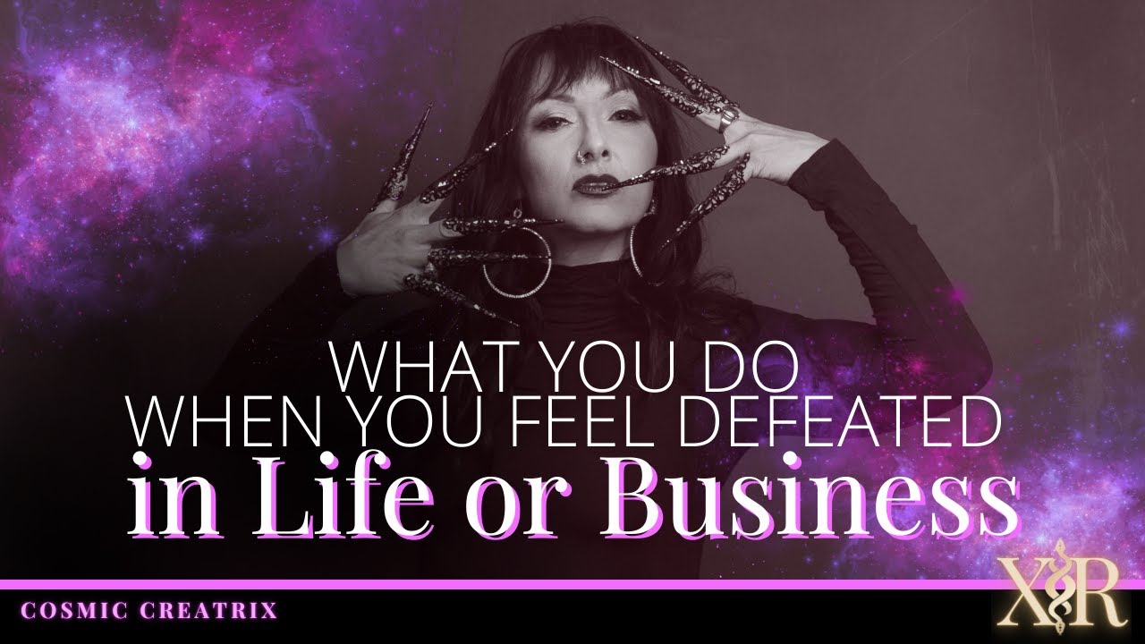 What You Do When You Feel Defeated In Life or Business - YouTube