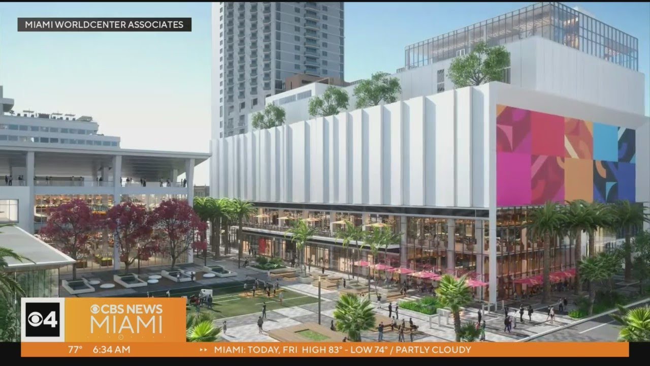 Exclusive: Miami Worldcenter phase one completed - YouTube