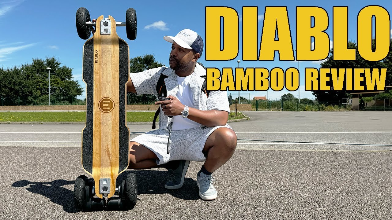Evolve Diablo Bamboo Review - Electric skateboard - YouTube