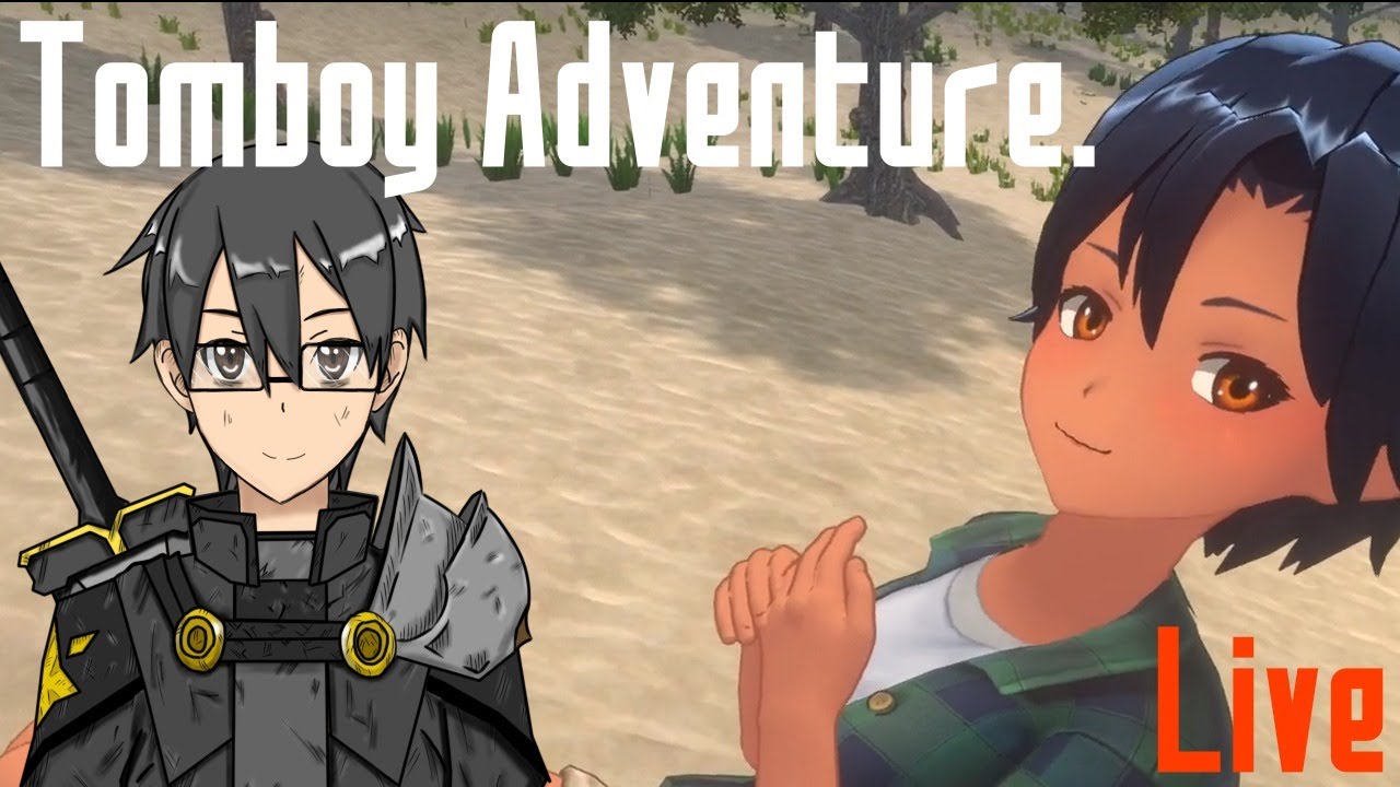 A Relaxing Game with a Childhood friend. / [Tomboy Adventure] / [Vtuber ...