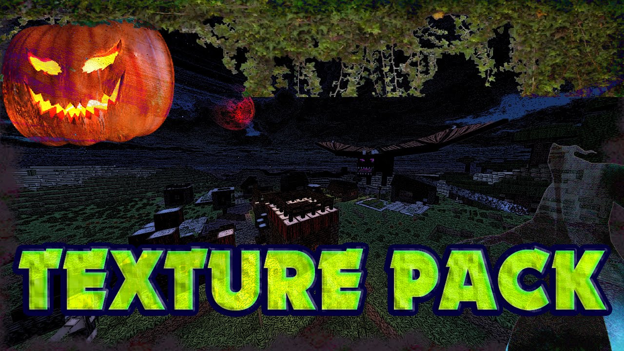 EL MEJOR TEXTURE PACK de TERROR o MIEDO (HALLOWEEN) 🤩 Para Minecraft ...