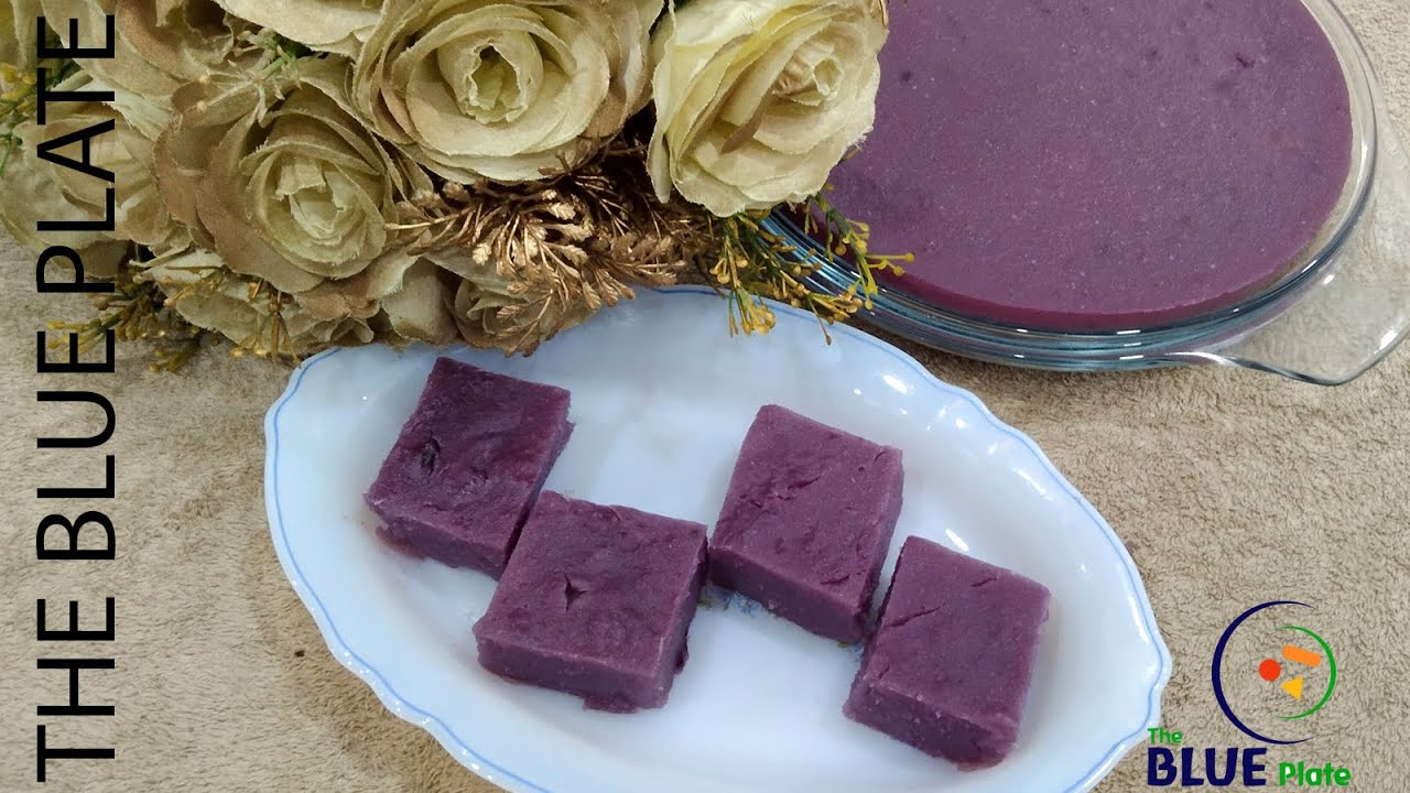 Traditional purple yam pudding with sago/Rasavalli kilangu Dessert ...