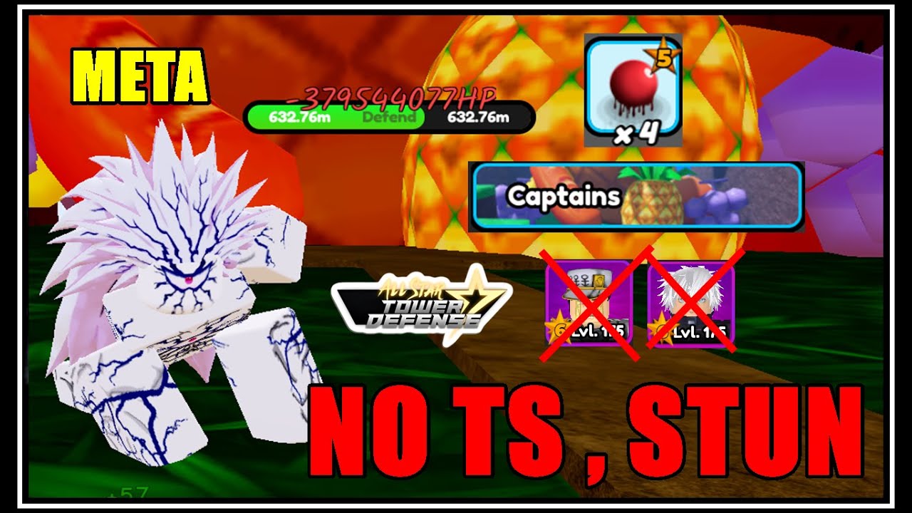 Captains Zone Solo Gameplay ( NO TS E STUN ) ALL STAR TOWER DFENSE # ...