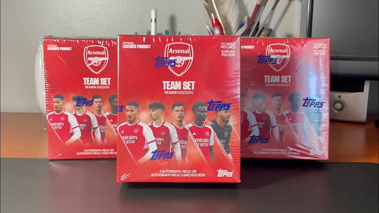 Worst card I could have ever pulled... Opening Topps Arsenal Team Set ...