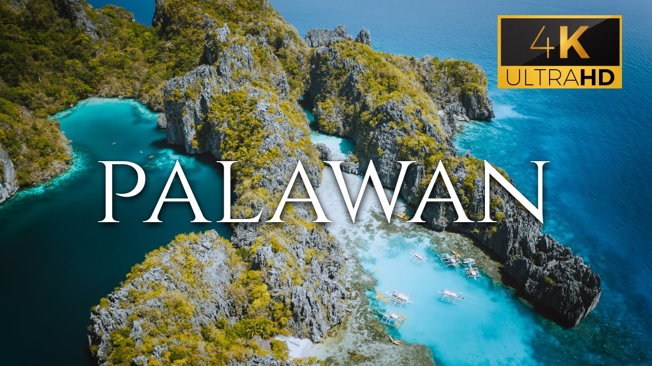 Palawan 4K - Scenic Nature Film With Calming Music - YouTube