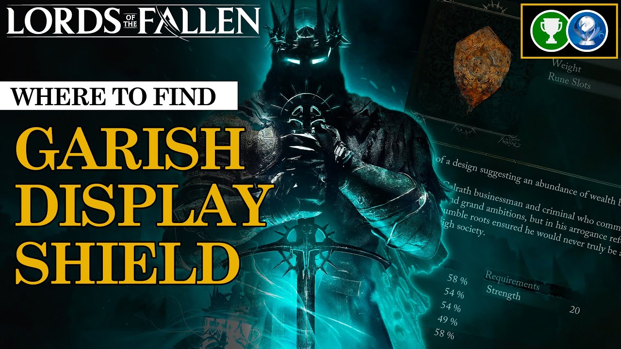 How to get Garish Display shield | Lords of the Fallen (2023) - YouTube