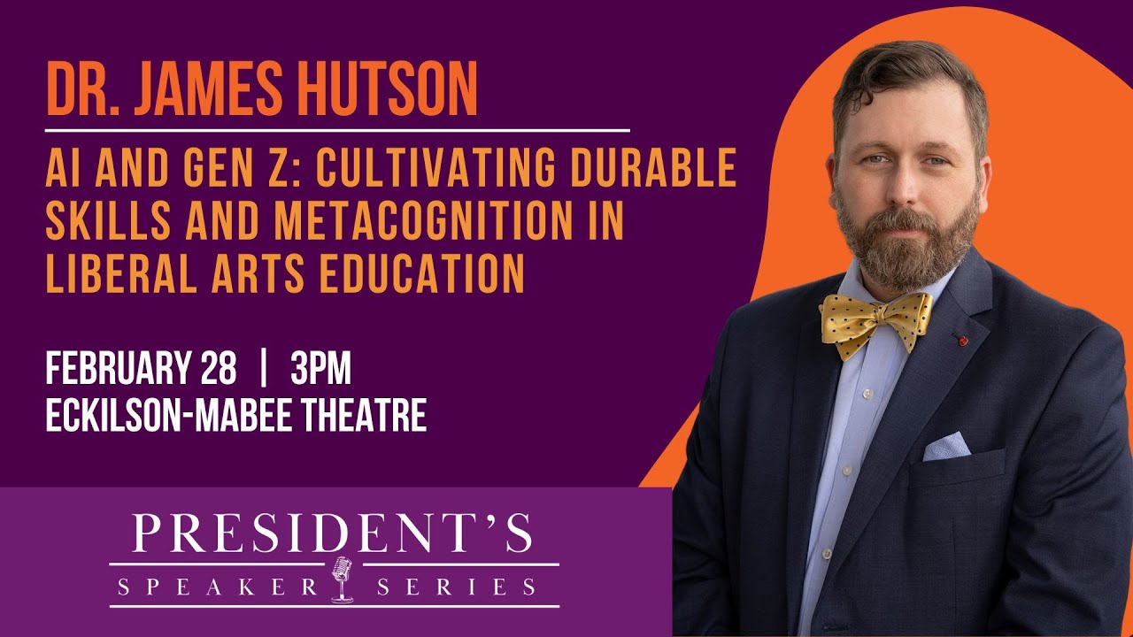 President Speaker Series: Dr. James Hutson - YouTube