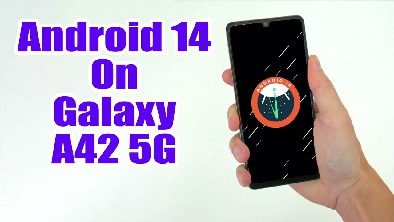 Install Android 14 on Galaxy A42 5G (AOSP Rom) - How to Guide! - YouTube