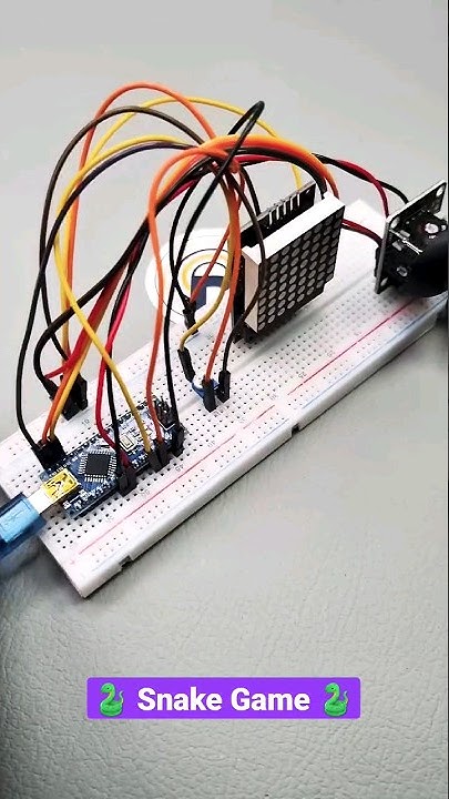 Make an Epic Snake Game with Arduino – You Won't Believe What Happens Next 🐍🤯 #diy #arduino # ...