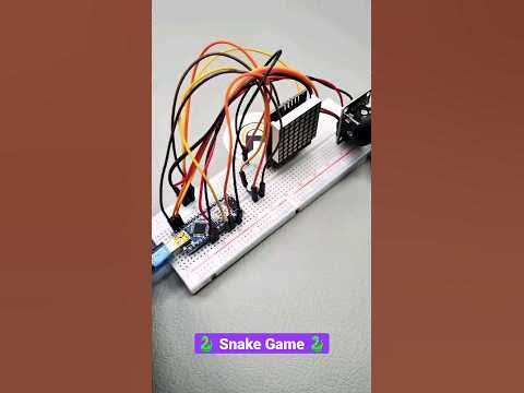Make an Epic Snake Game with Arduino – You Won't Believe What Happens Next 🐍🤯 #diy #arduino # ...