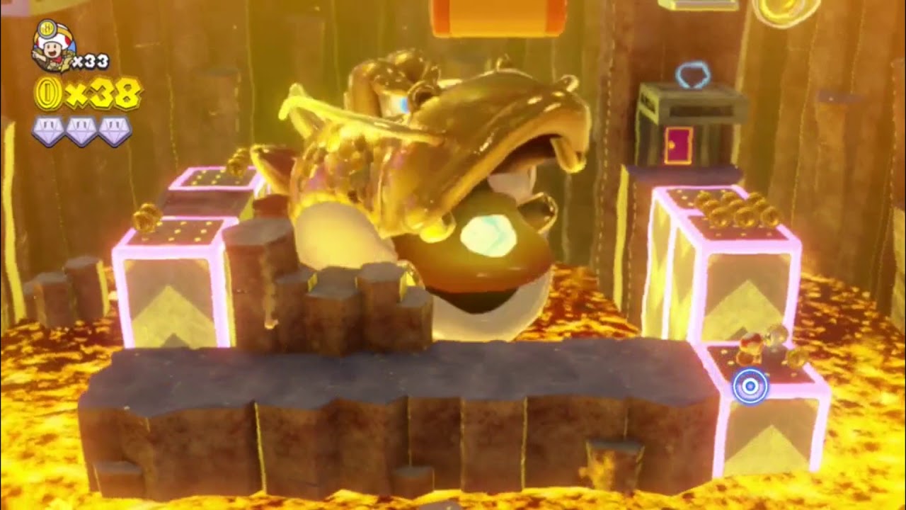 Captain Toad Treasure Tracker Secret Of The Golden Realm - YouTube