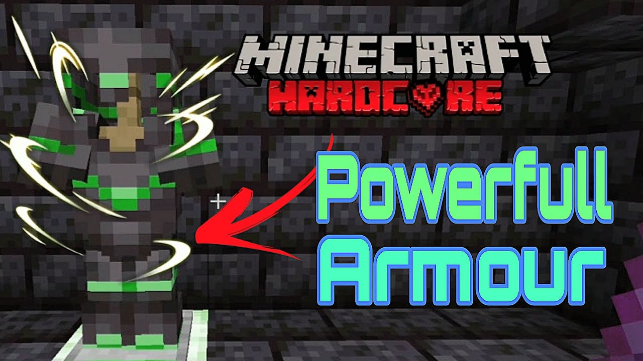 Minecraft Hardcore Most Powerfull Armour Trim emerald part 8 - YouTube