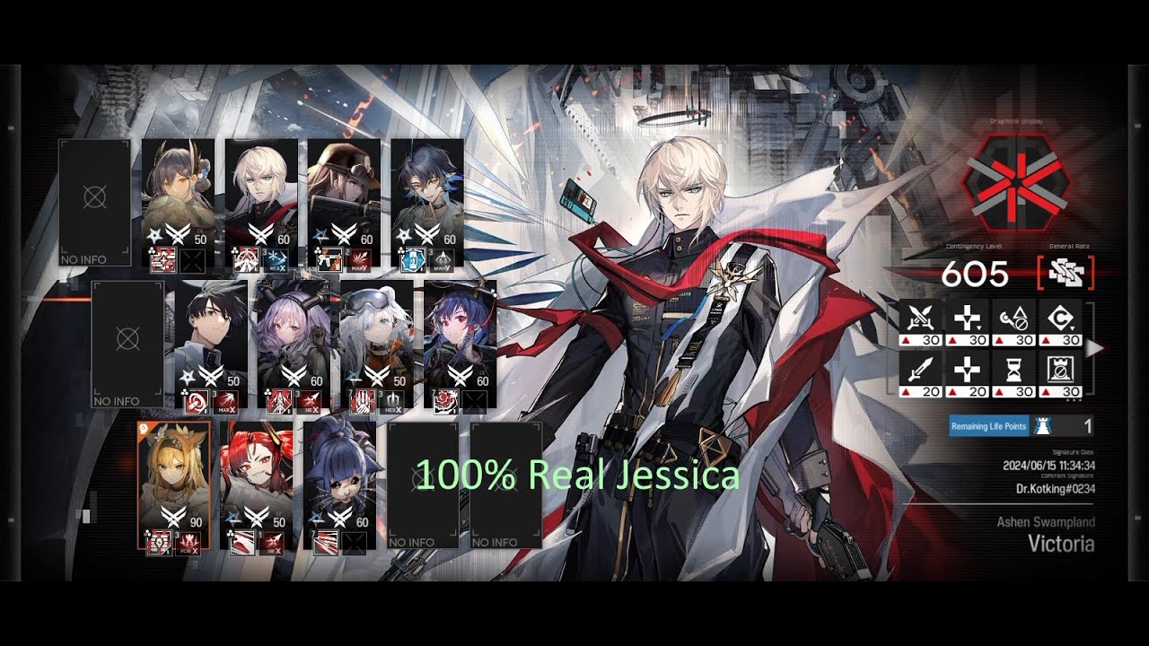 High quality 100% real Jessica! Ammoknights in main test plate 605 ...