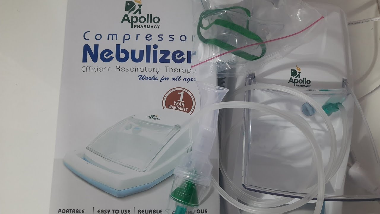 apollo compressor nebulizer unboxing - YouTube