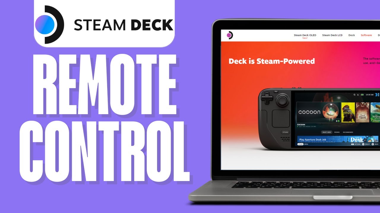 How to Remote Control Steam Deck From Your PC 2024 (Steam Deck Remote ...