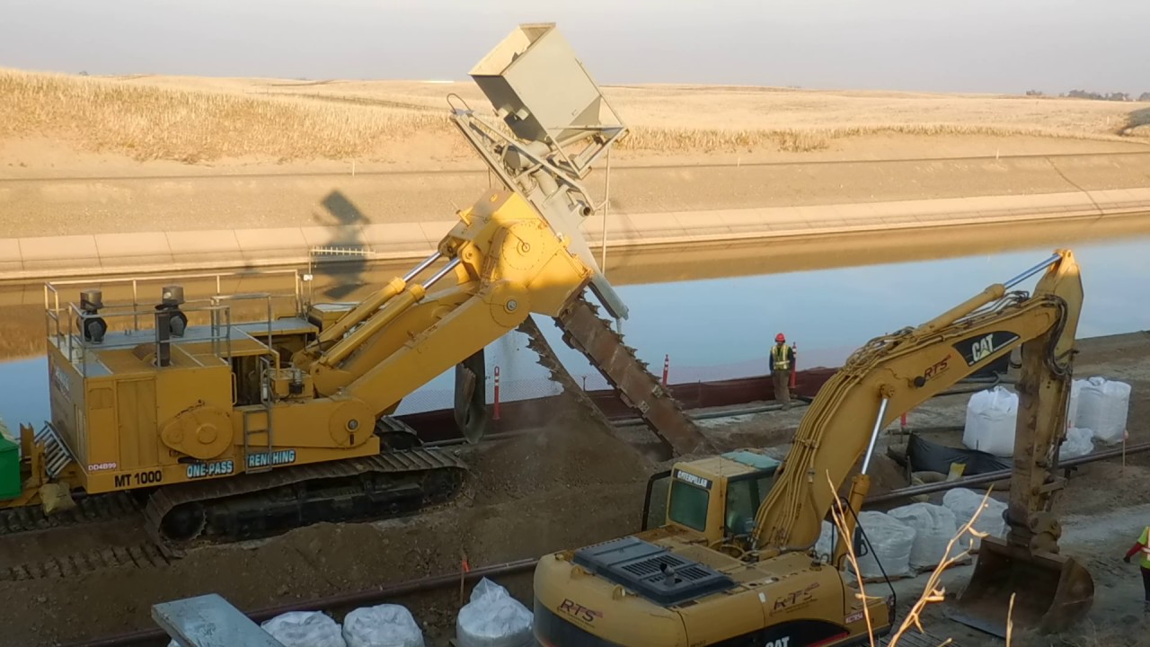 One Pass Trenching - YouTube