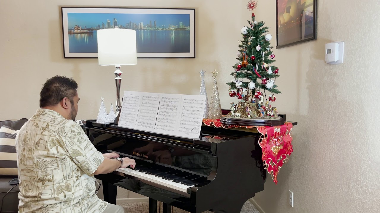 Playing with an Orchestra (Noel, Sing We Noel) - YouTube