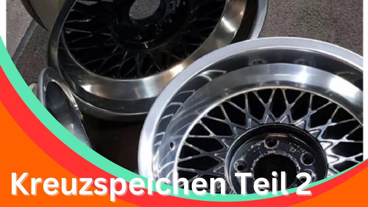 Thematik alter Kreuzspeichen Räder REMOTEC Felgen Teil 2 - YouTube