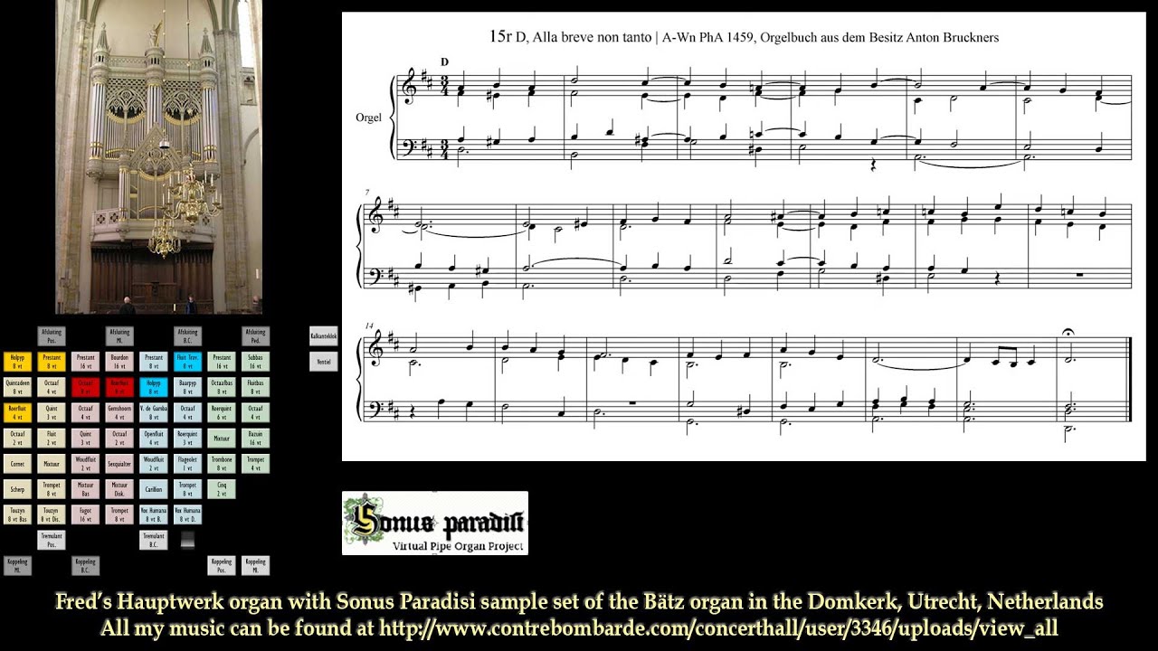 15r D Alla breve non tanto A Wn PhA 1459, Anton Bruckner - YouTube