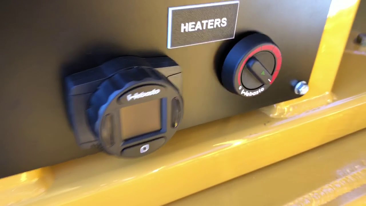 CAT fuel and lube truck - YouTube