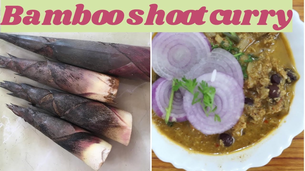 Bamboo Shoots Curry/ Bamboo shoots traditional curry/ Kalale sambhar ...