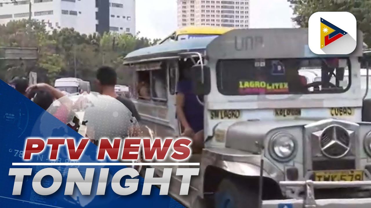 Phase out of traditional jeepneys to start in April - YouTube